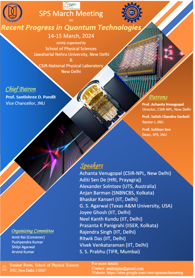 SPS Events | Welcome to Jawaharlal Nehru University